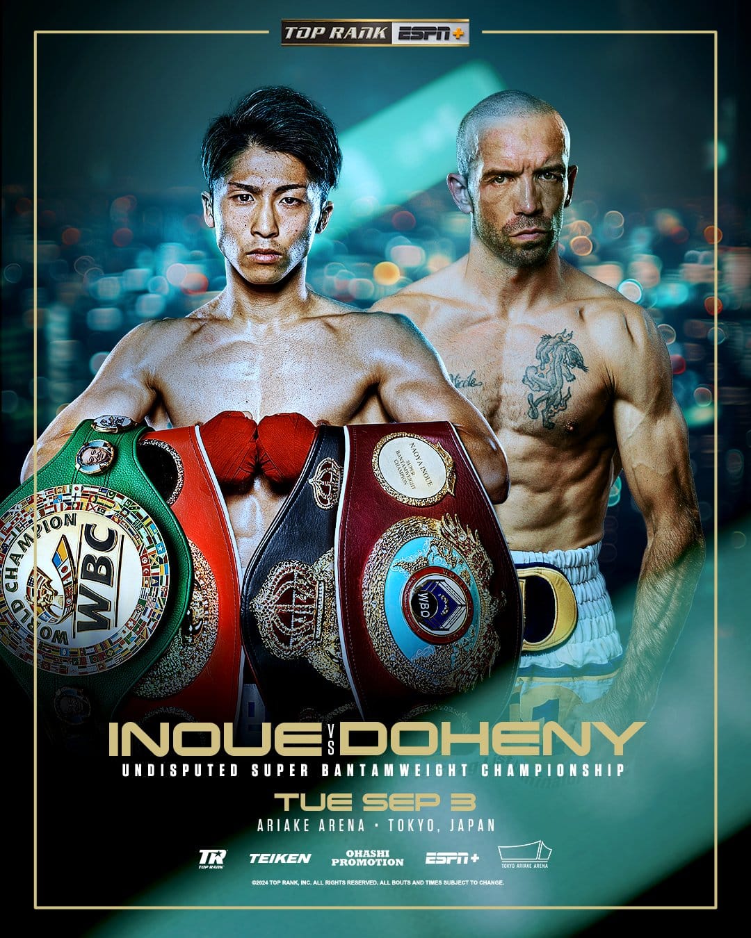 Naoya Inoue vs TJ Doheny: Fight Card, Start Time, Betting Odds - Boxing ...